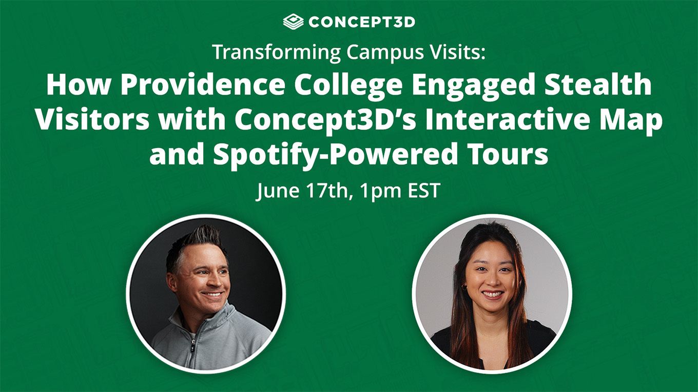 How Providence College Engaged Stealth Visitors with Concept3D's Interactive Map and Spotify ...